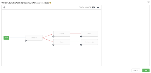 How to add approval steps to Ansible Tower workflows
